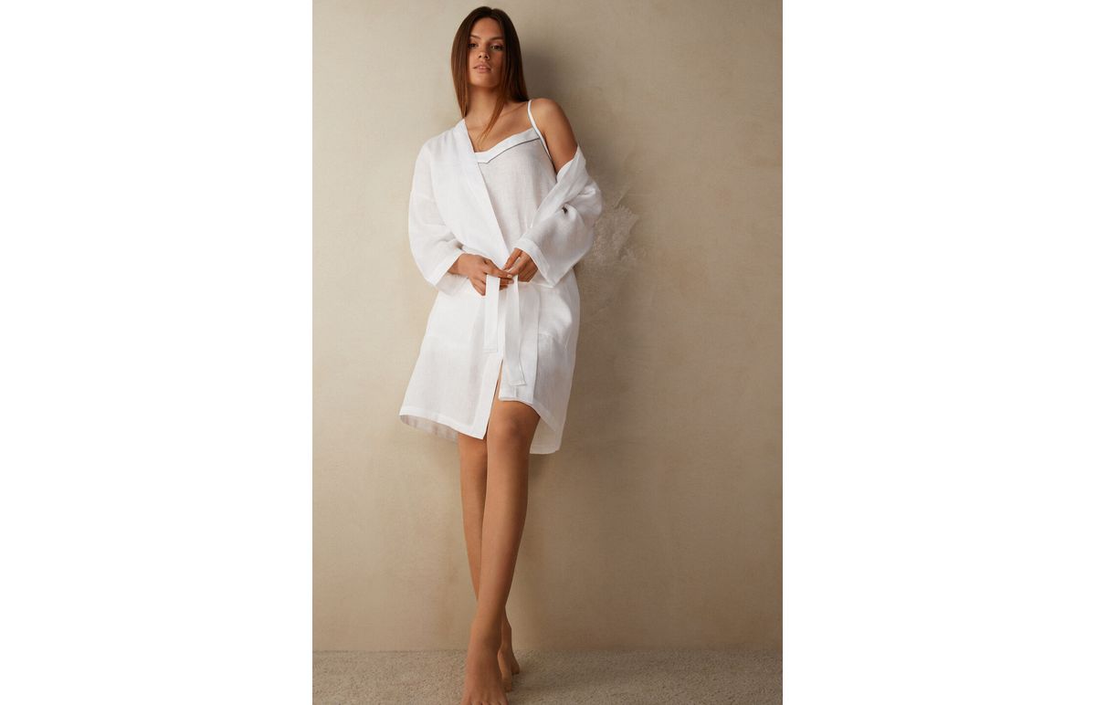Robe em Linho Yacht Night - PVD894 - intimissimi